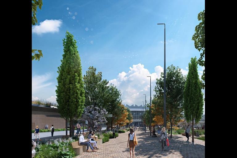In pictures: How the area around HS2’s Old Oak Common station will look ...